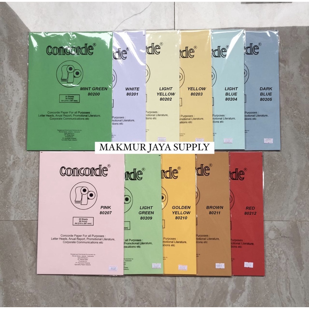 Jual Kertas Concorde 90gr A4 | Shopee Indonesia