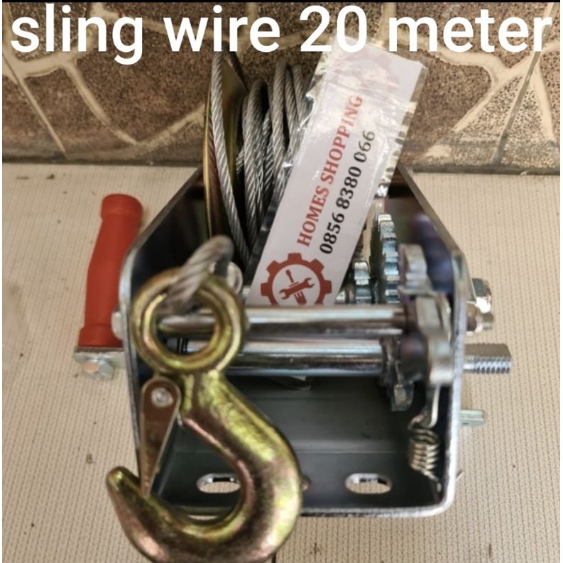 Jual handwinch 1000kg hand winch 2000lbs hand winch 1000 kg hand winch ...