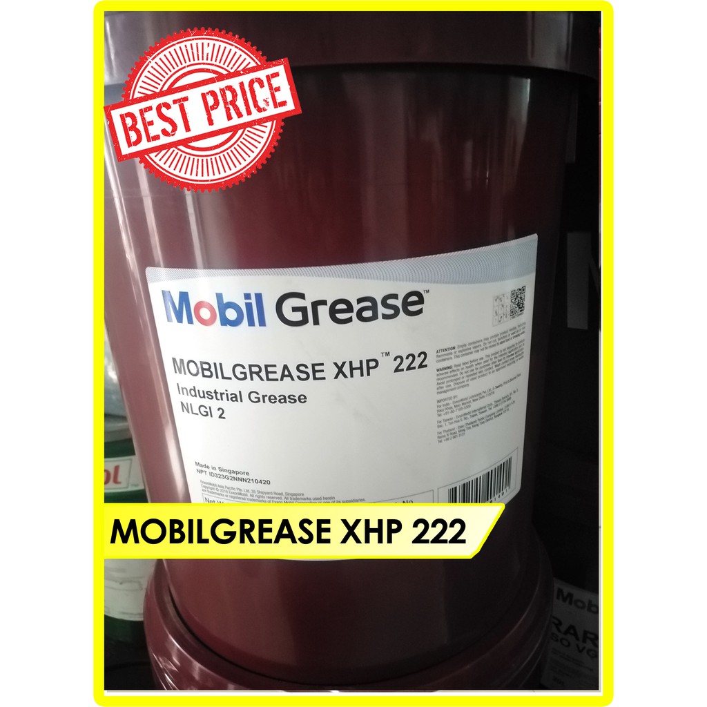 Jual MOBILGREASE XHP 222 ( LITHIUM COMPLEX GREASE ) | Shopee Indonesia
