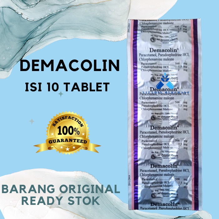 Jual DEMACOLIN STRIP ISI 10 TABLET | Shopee Indonesia