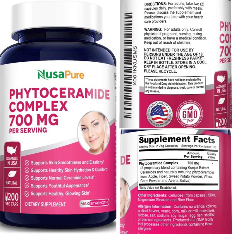 Jual OPEN PO USA Bestseller Skin Collagen Nusa Pure Phytoceramide ...