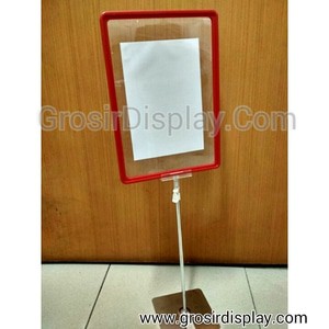 Display Standing Plat Harga Frame A4 Tempat Iklan Kantor Harga Murah ...