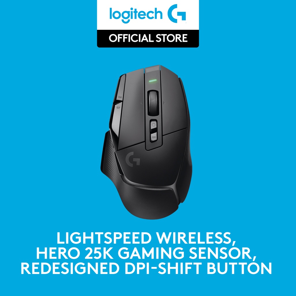 Jual Logitech G502 X LIGHTSPEED HERO High DPI Performance Mouse Gaming ...