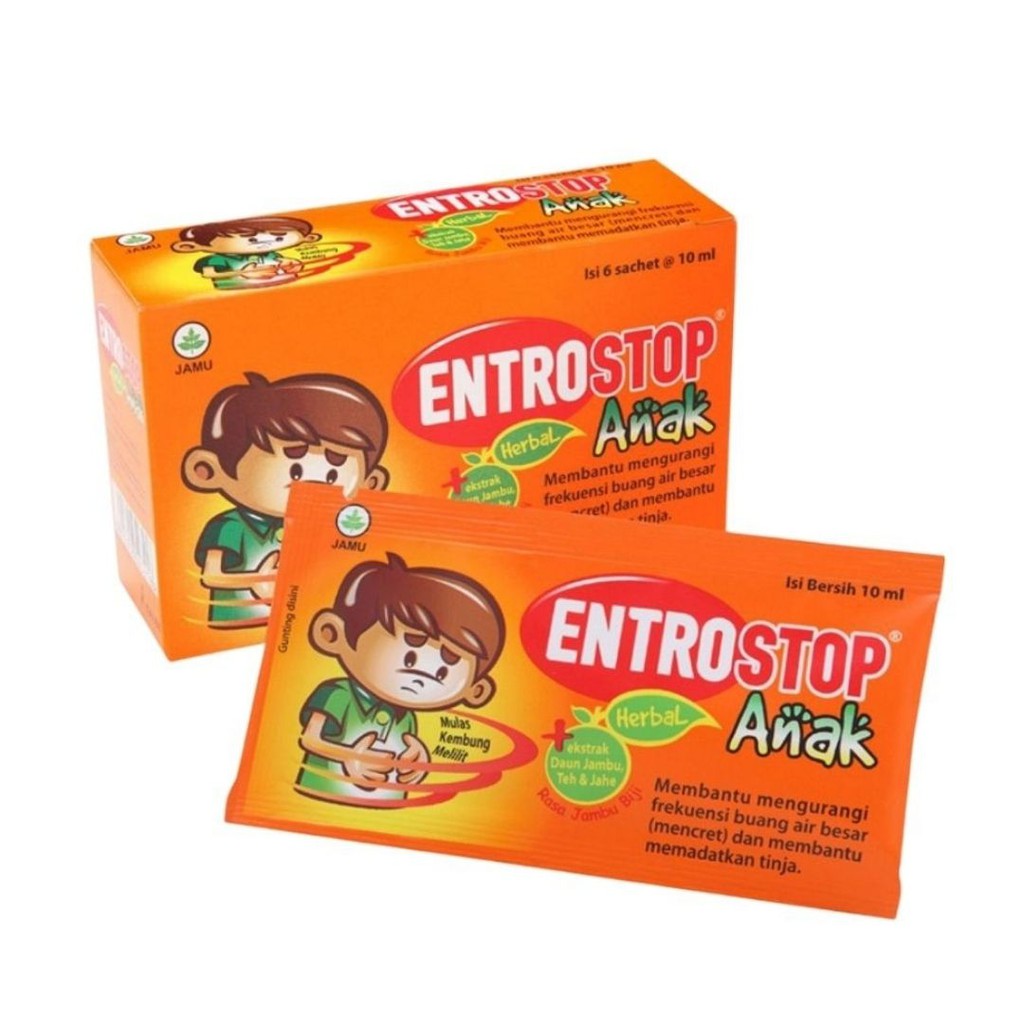 Jual Entrostop Anak (Liquid) / Obat Diare Anak Harga Per Sachet ...