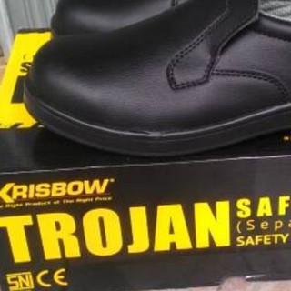 Jual Safety Shoes Krisbow Trojan/ Sepatu Safety Trojan Krisbow | Shopee ...