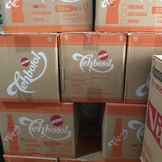 Jual Teh botol Sosro 350ml (original) | Shopee Indonesia