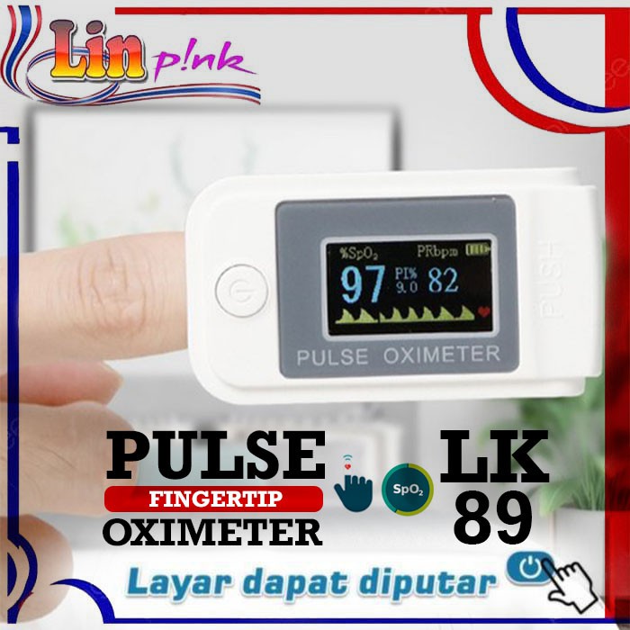 Jual Fingertip Pulse Oximeter Oxymeter / Alat Ukur Detak Jantung ...