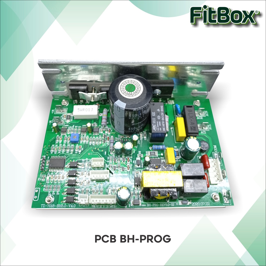 Jual PCB Treadmill Sparepart Treadmill Controller / Modul PCB BH-PROG ...