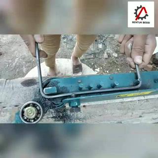 Jual ALAT TEKUK BESI BETON SPEK 10mm BAHAN DASAR PLAT TEKUK BEGEL ...