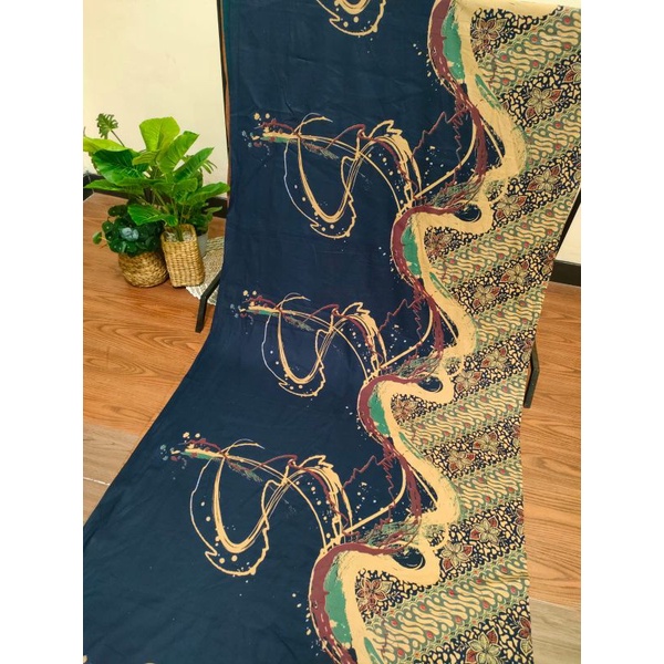 Jual Kain batik solo seling lukis dongker | Shopee Indonesia