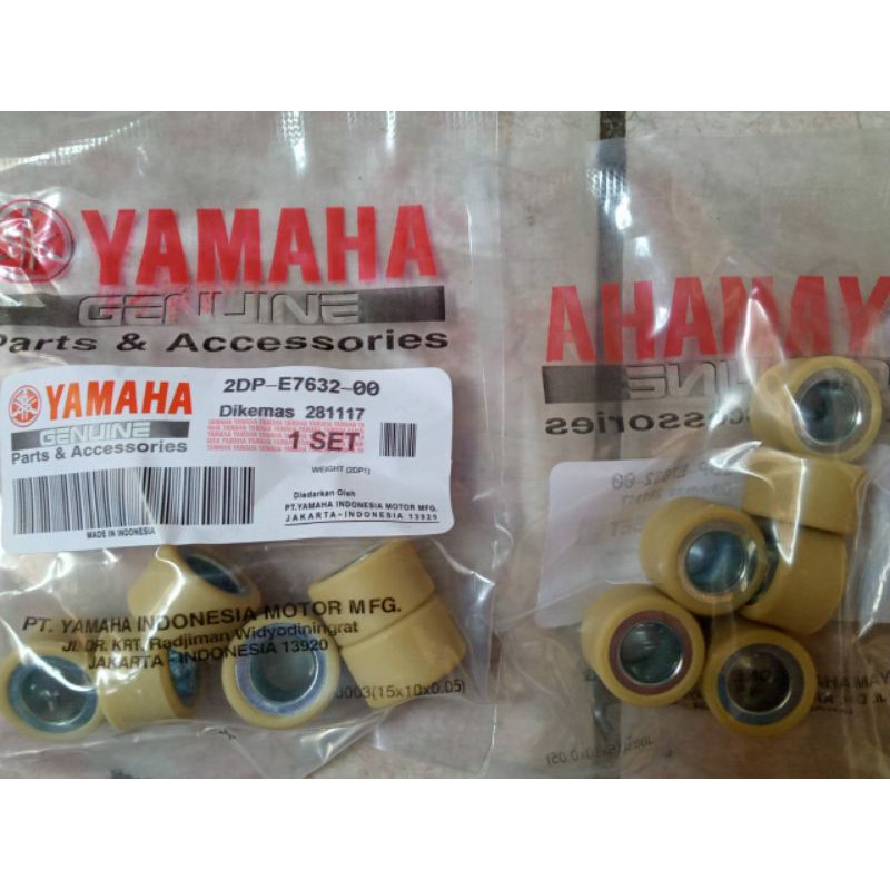 Jual Roller Set Weight Yamaha Nmax 2DP | Shopee Indonesia
