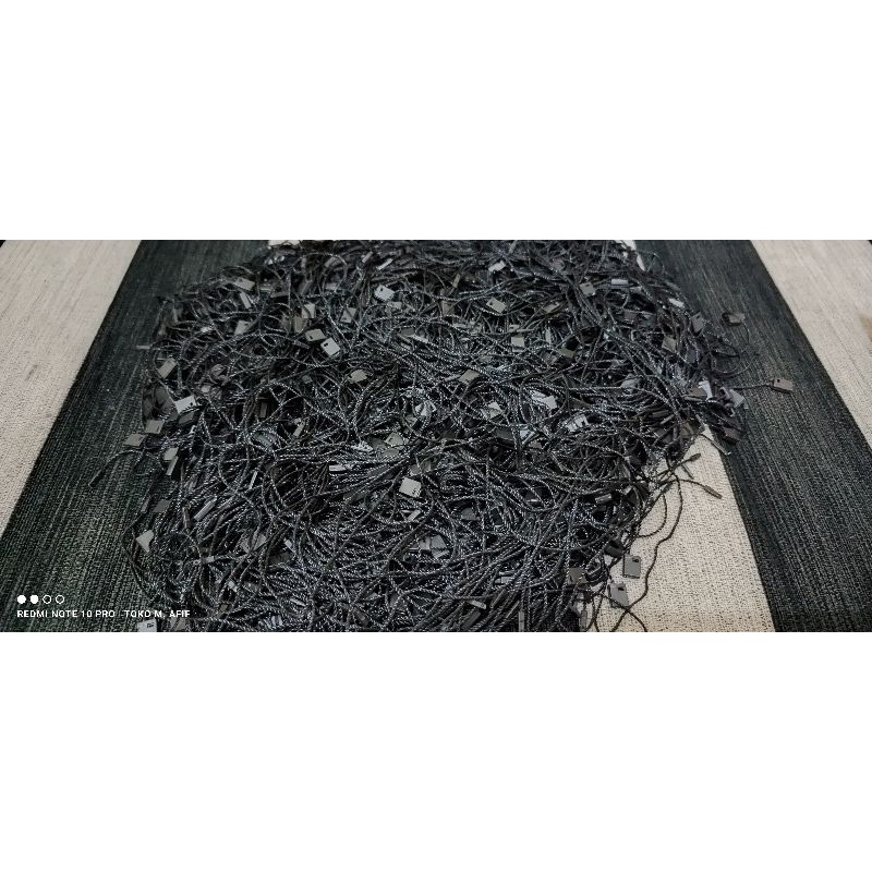 Jual tali hang tag | label harga baju celana | nilon hang tag | price ...