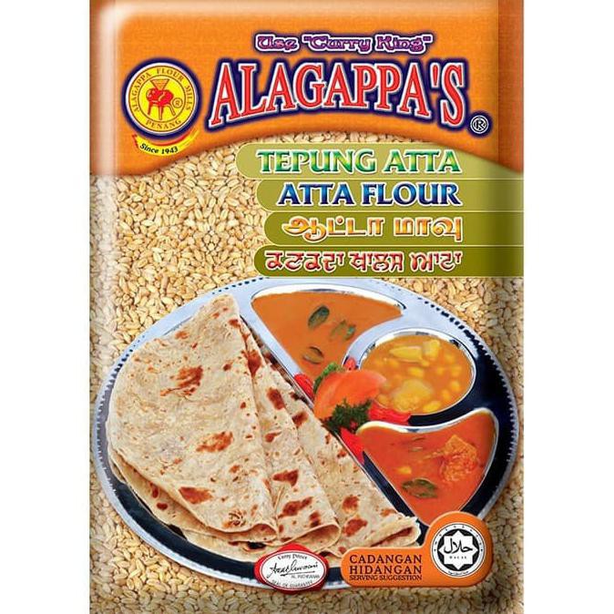 Jual Tepung Gandum India Atta Flour Alagappa / Alagappa's Atta Flour ...