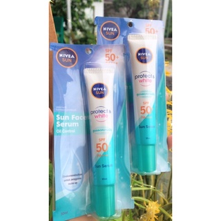 Jual Nivea Sun Protect & White SPF 50+ PA +++ 30ml | Nivea Sun Serum ...