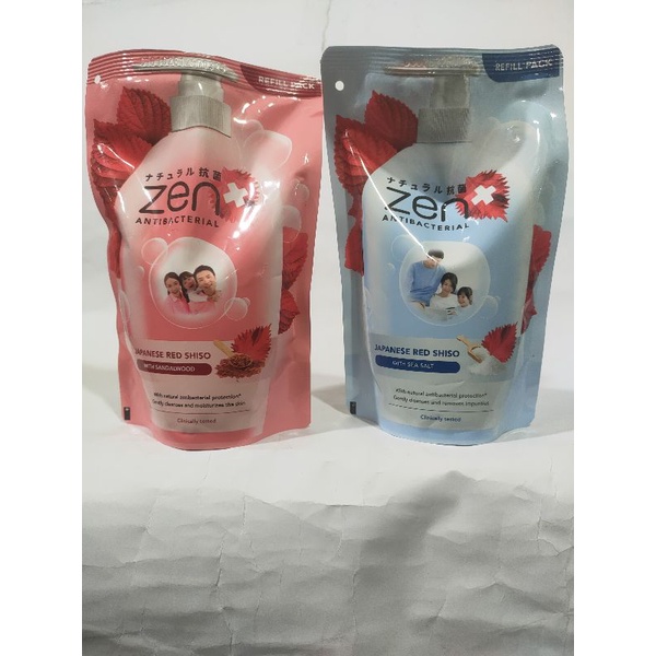 Jual Zen ANTIBACTERIAL sabun cair 450 ml | Shopee Indonesia