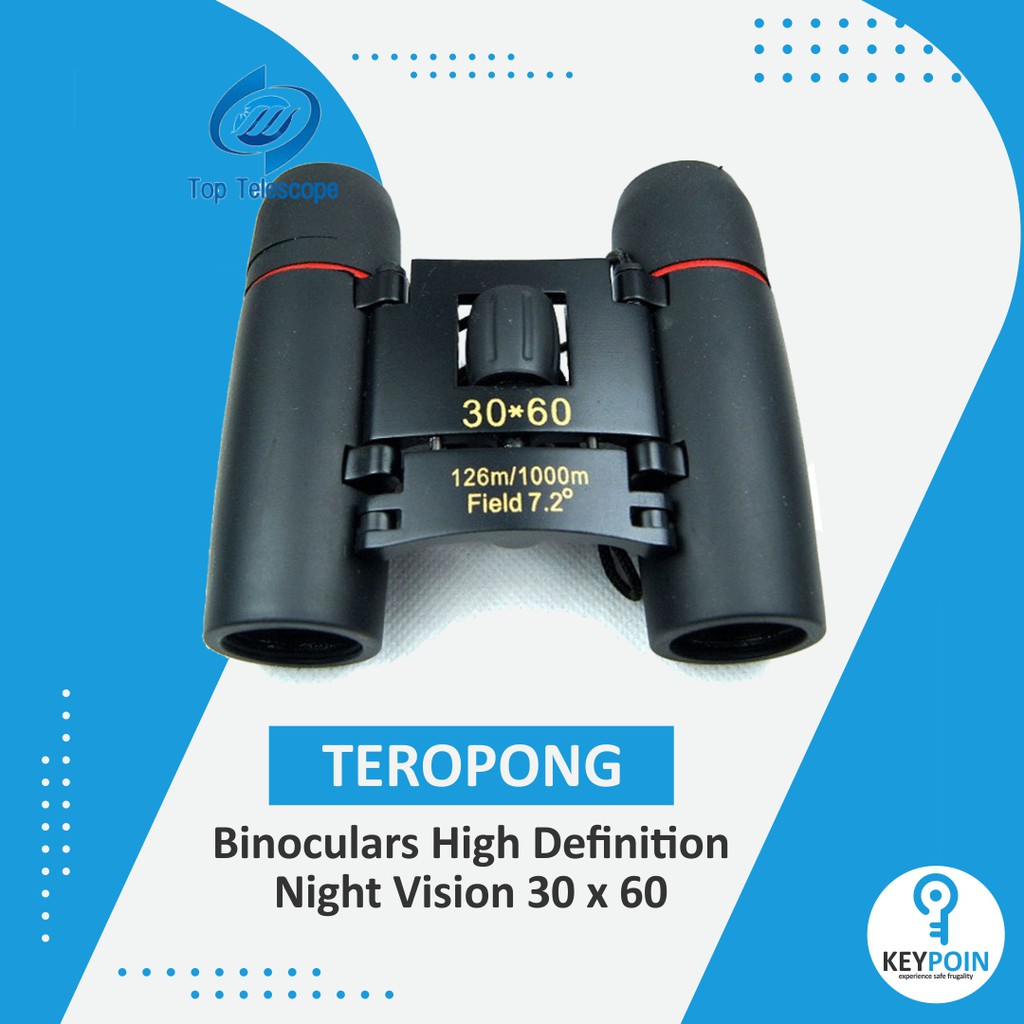 SAKURA Teropong Mini Teropong Binocular 30x60 Telescope / Teleskop ...