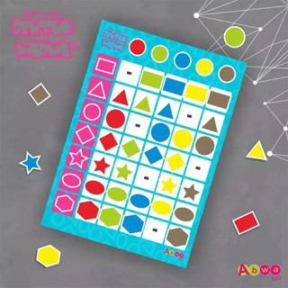 Jual mencocokan bentuk dan warna worksheet belajar warna dan bentuk ...