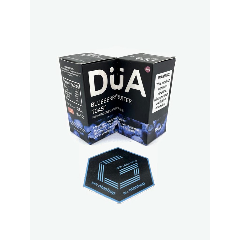 Jual Liquid Dua BLUEBERRY Butter Toast 60ML By IndoBrew vape blue berry ...