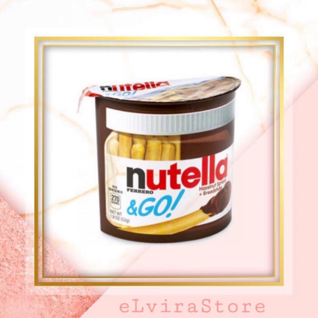 Jual FERRERO Nutella & Go Breadstick 52g [SINGLE] Indonesia|Shopee ...