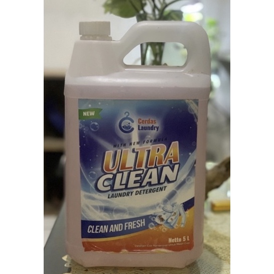 Jual Laundry Detergent Ultra Clean 5L | Shopee Indonesia