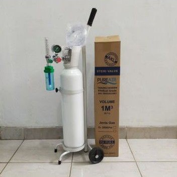 Jual Tabung Oksigen 1 m3 Lengkap ( satu set ) | Shopee Indonesia