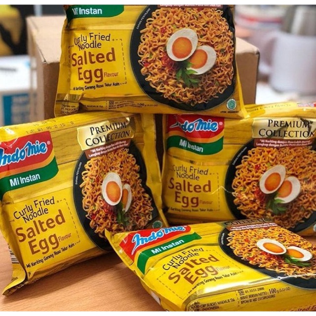 Jual INDOMIE SALTED EGG 1 DUS | Shopee Indonesia