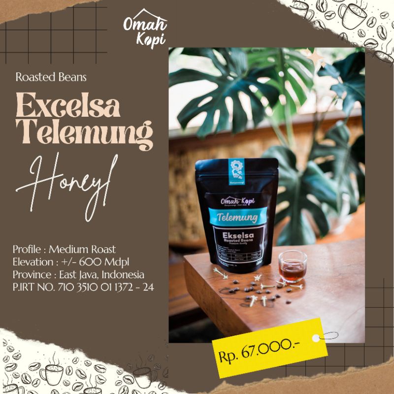 Jual Kopi Ekselsa Telemung Omah Kopi Banyuwangi | Shopee Indonesia