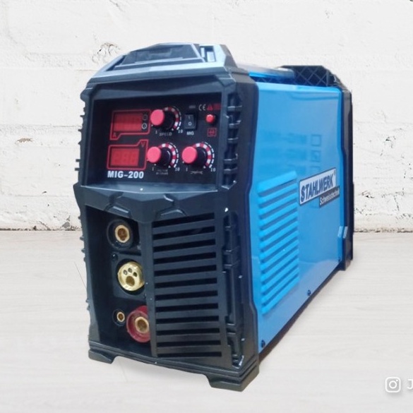 Jual STAHLWERK MIG-200G MIG DC WELDING MACHINE MESIN LAS MIG GAS & NON ...