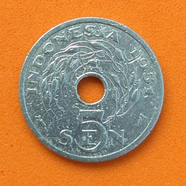 Jual Koin Kuno Indonesia 5 Sen 1951 SP002 Indonesia|Shopee Indonesia