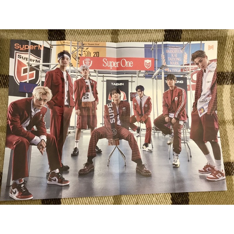 Jual Poster SUPER M group Exclusive US ver OFFICIAL Indonesia|Shopee ...