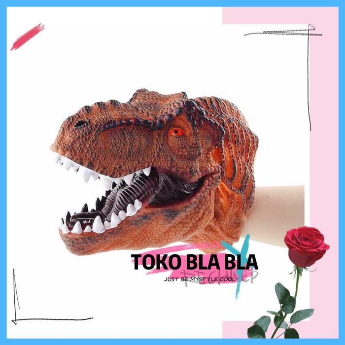 Jual mainan anak dinosaurus sarung tangan dino gloves dinosaur hand ...