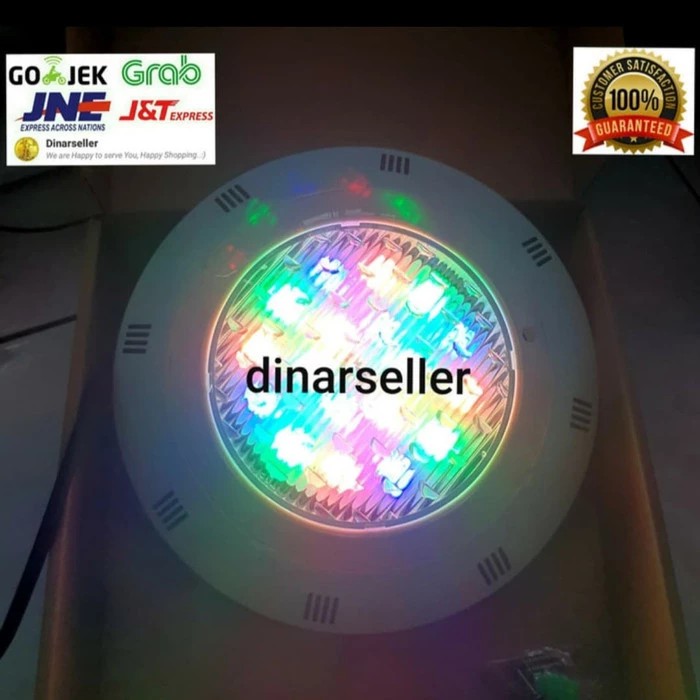 Jual LAMPU KOLAM 18 WATT 18 MATA RGB SWIMMING POOL LIGHT - RGB | Shopee ...
