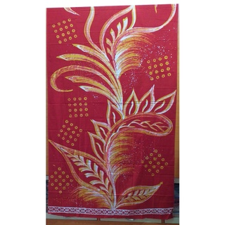 Jual Kain Batik Lukis Warna Merah | Shopee Indonesia