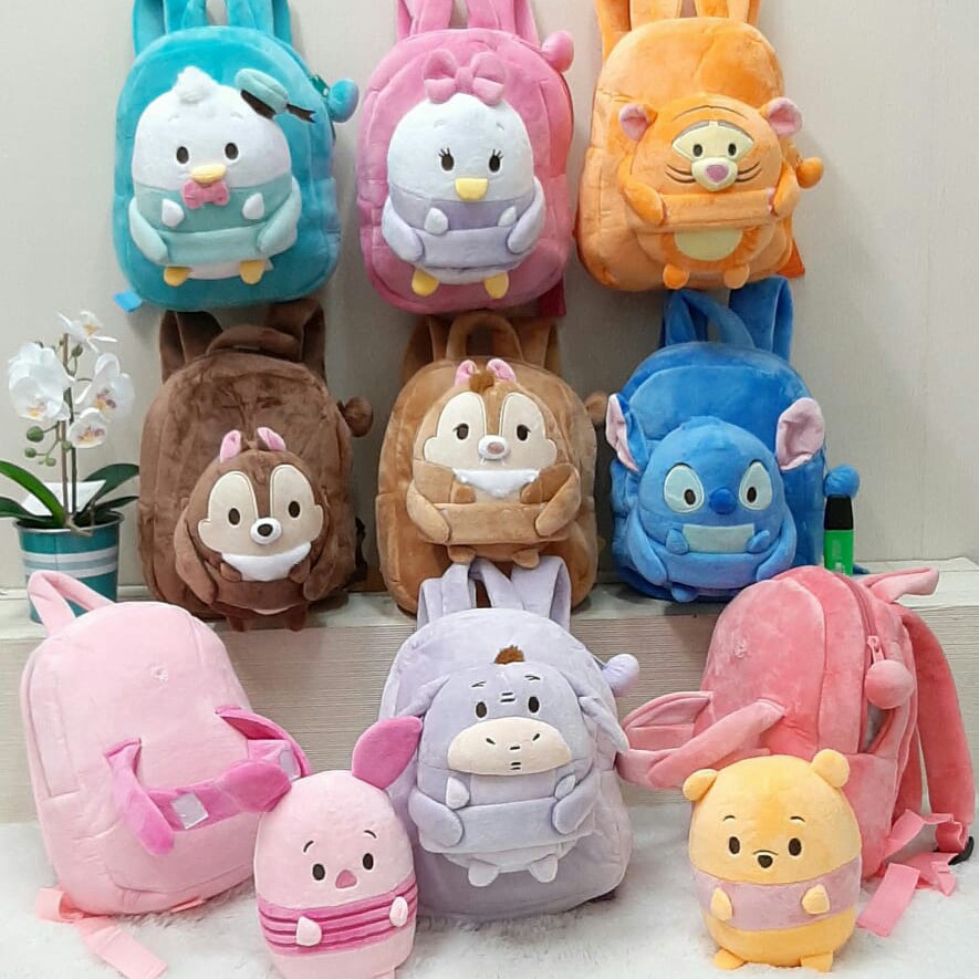 Jual Tas Ransel & Boneka Disney Ufufy DKK tas Sekolah Main Anak-anak TK ...