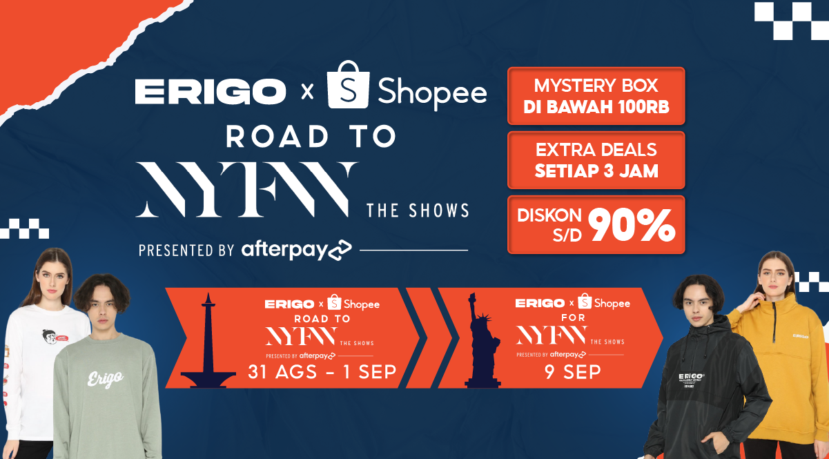 Erigo x Shopee | 31 Ags - 1 Sep