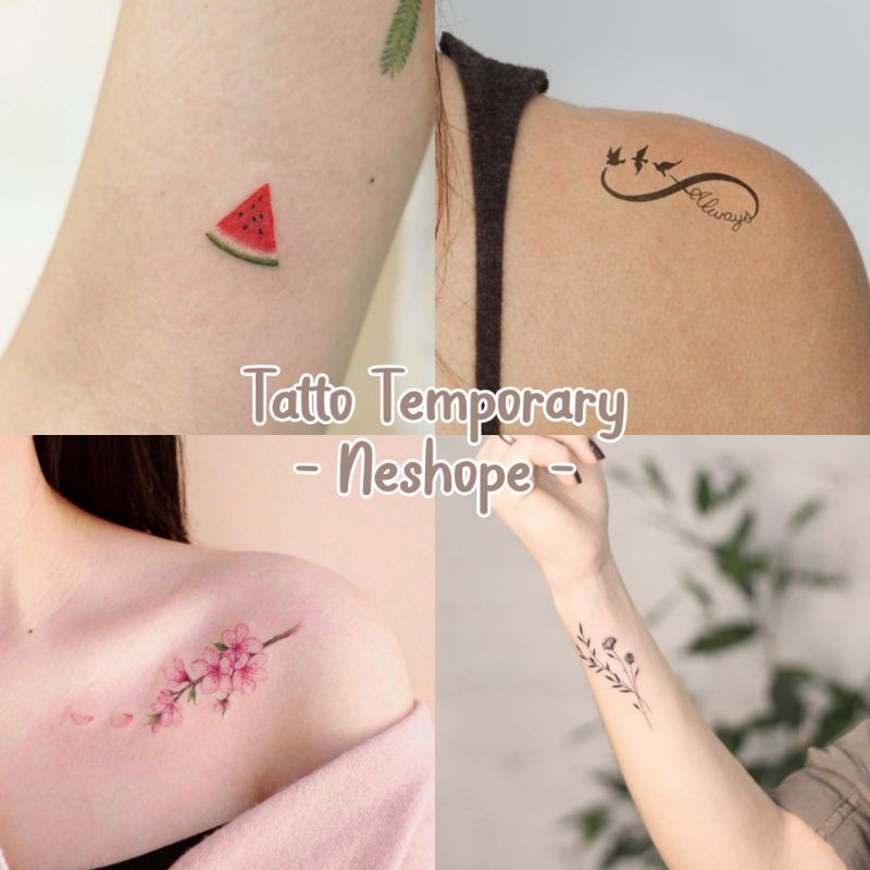 Jual New Tatto Temporary Tato Tidak Permanen Korean Style Simpel ...