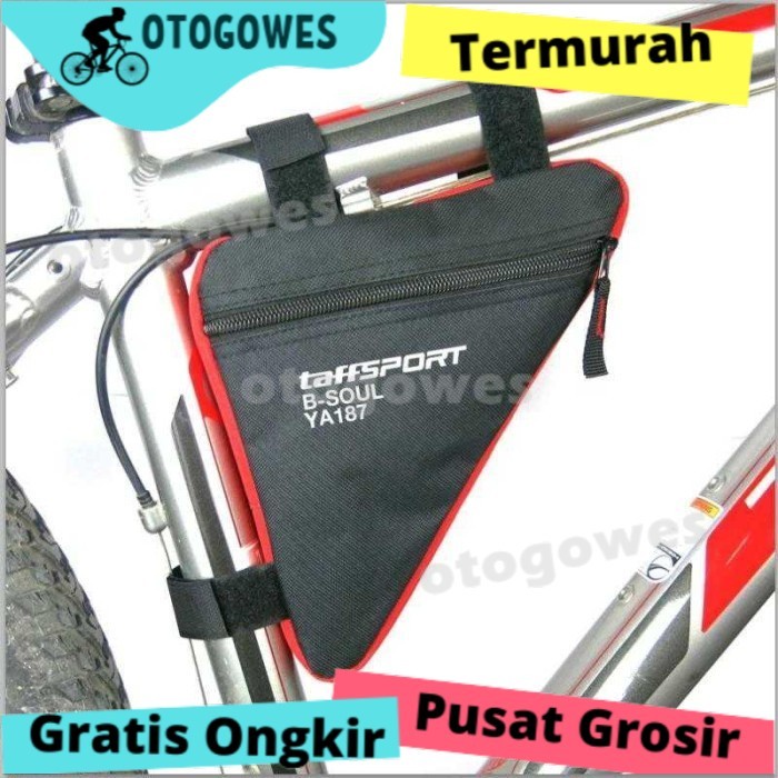 Jual Tas Sepeda MTB BMX Gunung Lipat Segitiga Nylon Waterproof | Shopee ...
