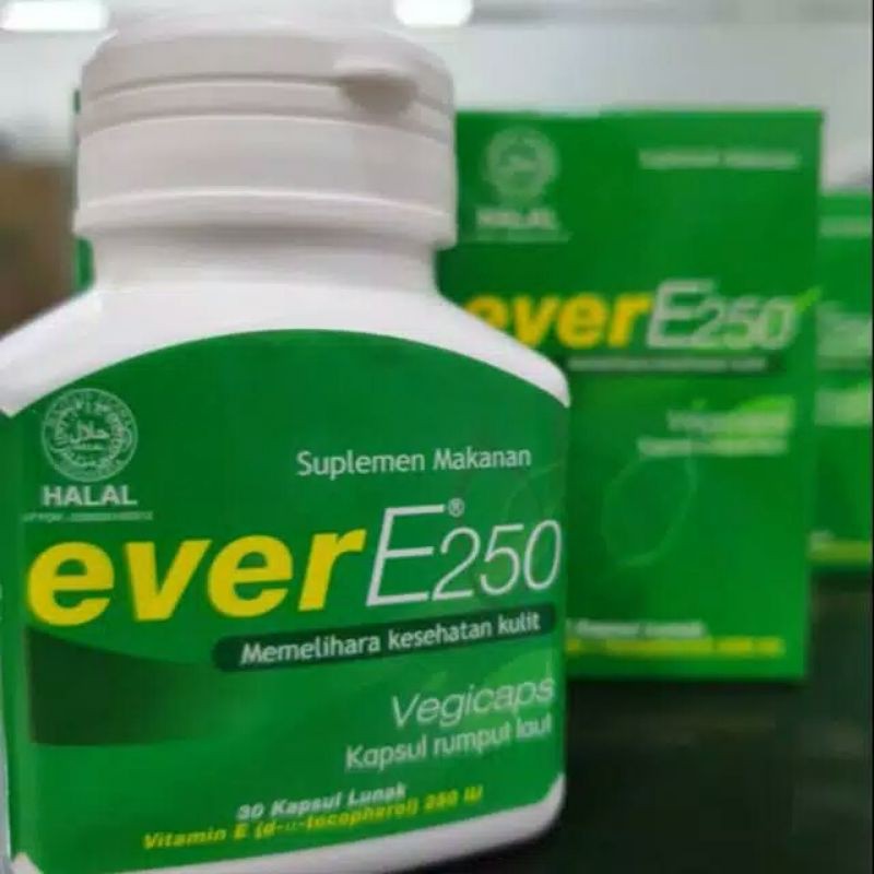 Ever E Botol Vitamin E 250iu Alami | Shopee Indonesia