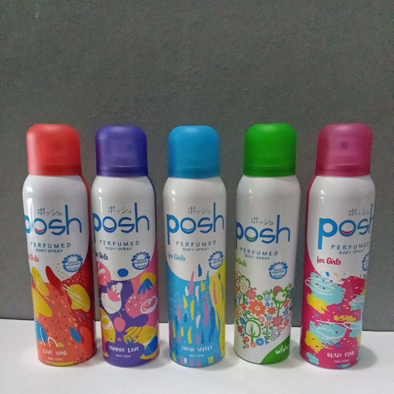 Jual Posh body Spray 150 ml | Shopee Indonesia