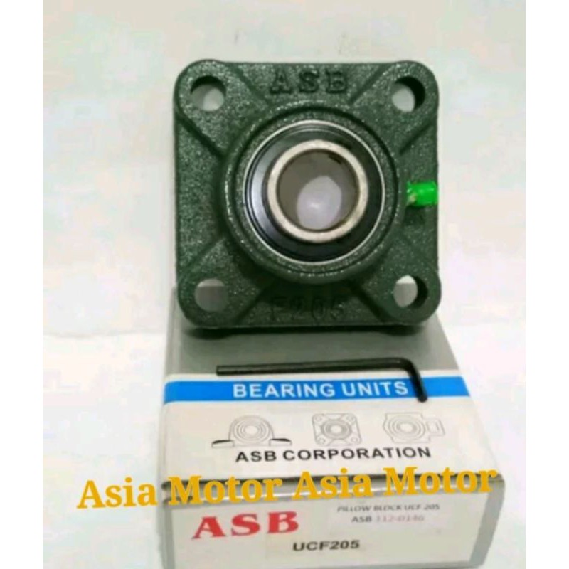 Jual Pillow Block Bearing UCF 205 - 25 mm ASB Diameter Shaft As 25 mm | Shopee Indonesia