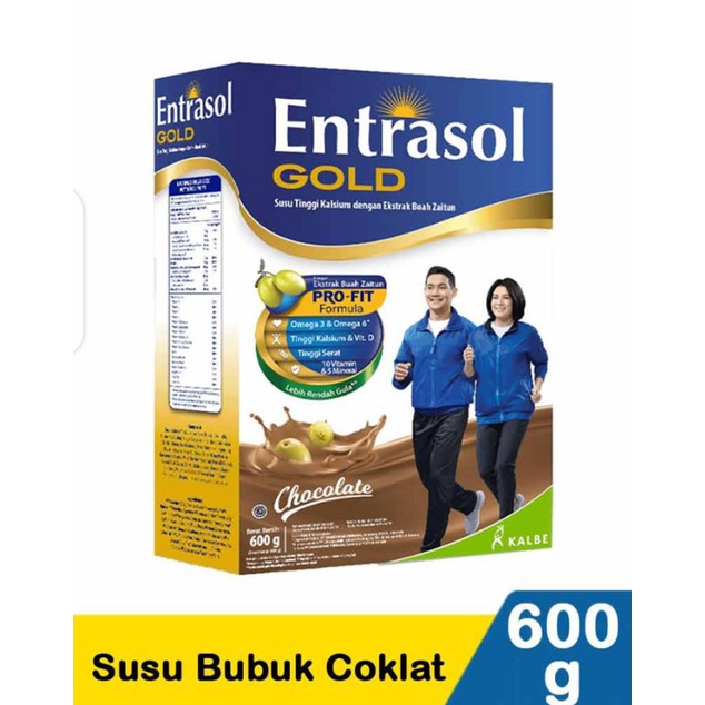 Jual Entrasol Gold Coklat 600g / Cokelat 600 gr | Shopee Indonesia