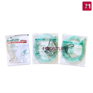 Jual Maxiflow Masker Oksigen Simple Face Mask Oxygen Mask | Shopee ...