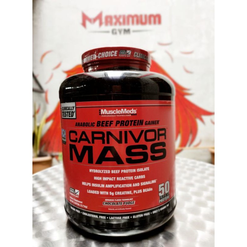 Jual CARNIVOR MASS Gainer 6 Lbs ORIGINAL BPOM | Shopee Indonesia