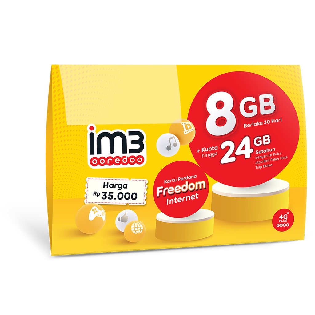 Jual Kartu Paket Data 8GB 30 Hari | Shopee Indonesia
