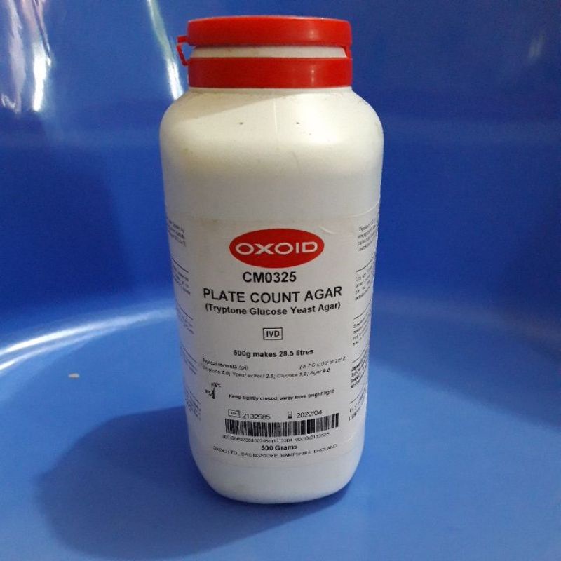 Jual PCA/ Plate Count Agar/ Plate Coun Agar/ PCA OXOID Indonesia|Shopee ...