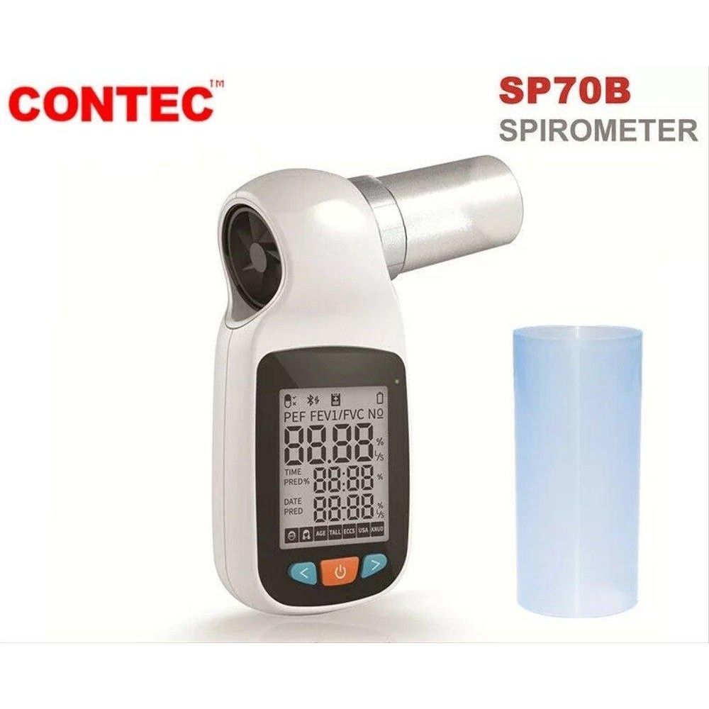 Jual SP70B CONTEC NEWEST Digital Spirometer Lung Breathing Diagnostic ...
