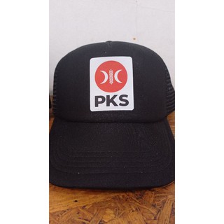 Jual Topi PKS LOGO BARU - Topi Jaring warna Hitam dan Putih | Shopee ...