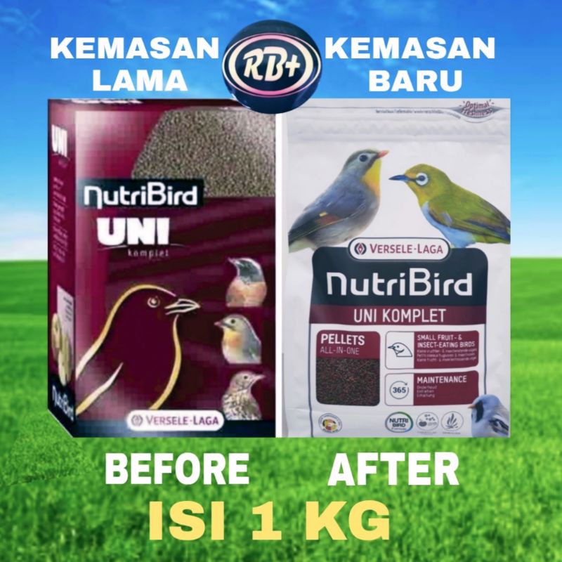 Jual NutriBird UNI KOMPLET 1kg | Shopee Indonesia