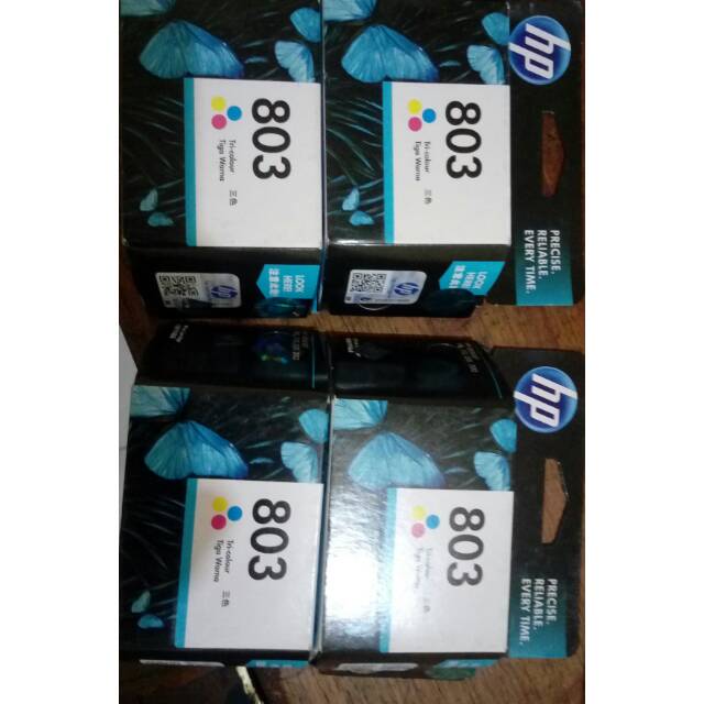 Jual Cartridge hp 803 color original | Shopee Indonesia