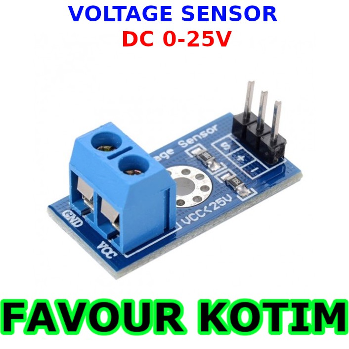 Jual Sensor Tegangan Voltage Sensor Dc 0 25v Arduino Raspberry Pi Fvkotim Shopee Indonesia